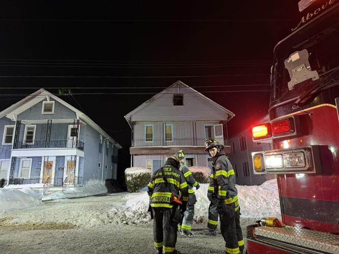 Eight displaced in Clementian Street house fire in Utica | News ...