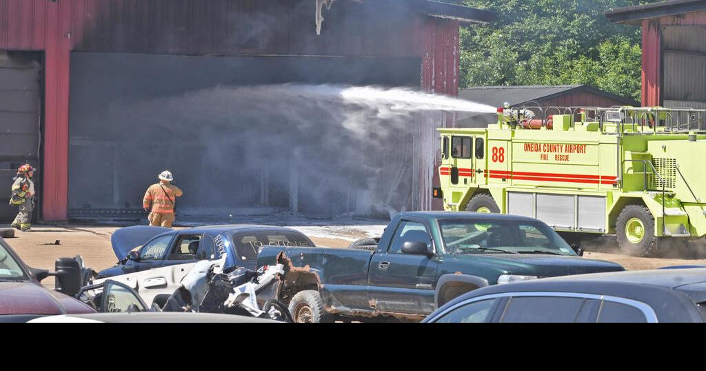 Workers flee flames in Marcy fire | Public Safety | romesentinel.com