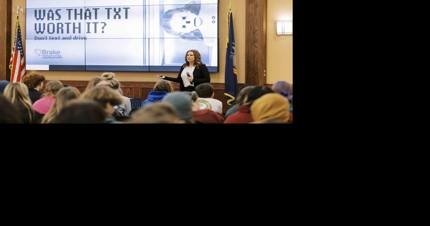 Presentation on distracted driving at OHM BOCES | | romesentinel.com