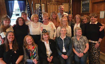 Russell Post Auxiliary hosts annual installation of officers | Local ...