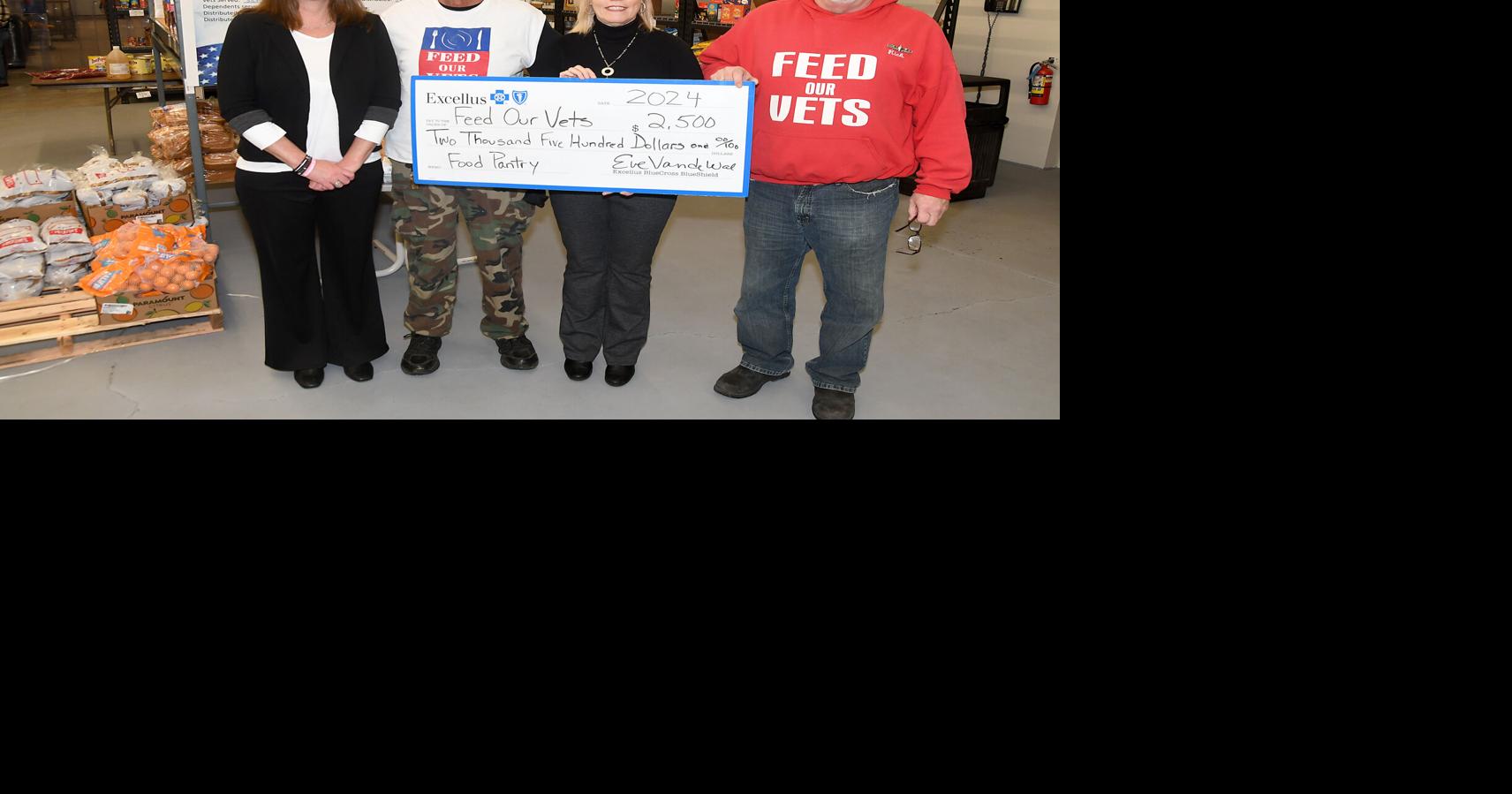 COMMUNITY SNAPSHOT: Excellus BCBS supports Feed Our Vets pantry | News ...