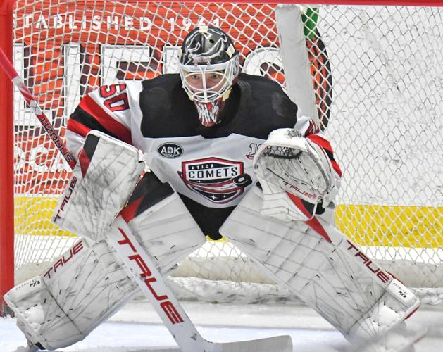 Utica Comets get goalie Nico Daws back officially after offseason ...