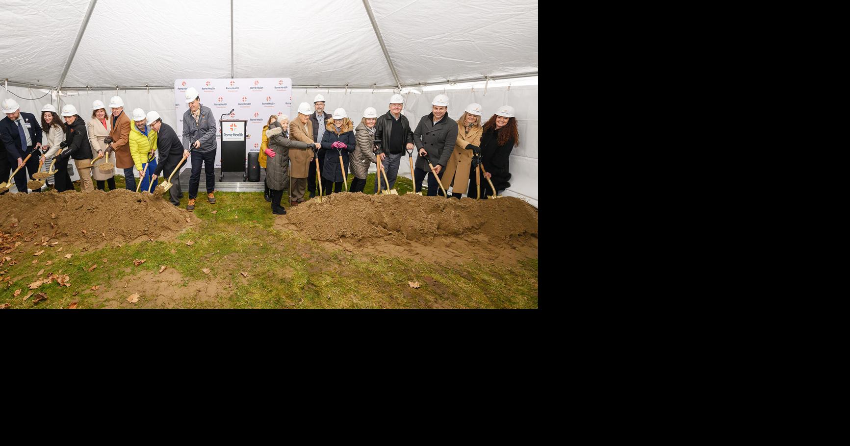 Rome Health groundbreaking | Hospital | romesentinel.com