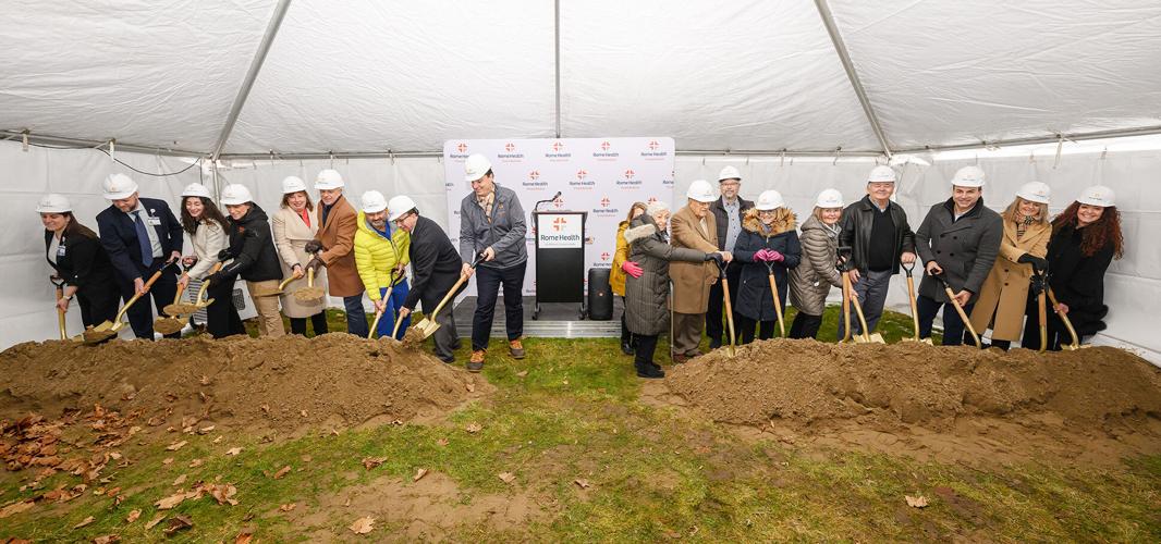 Rome Health groundbreaking | Hospital | romesentinel.com