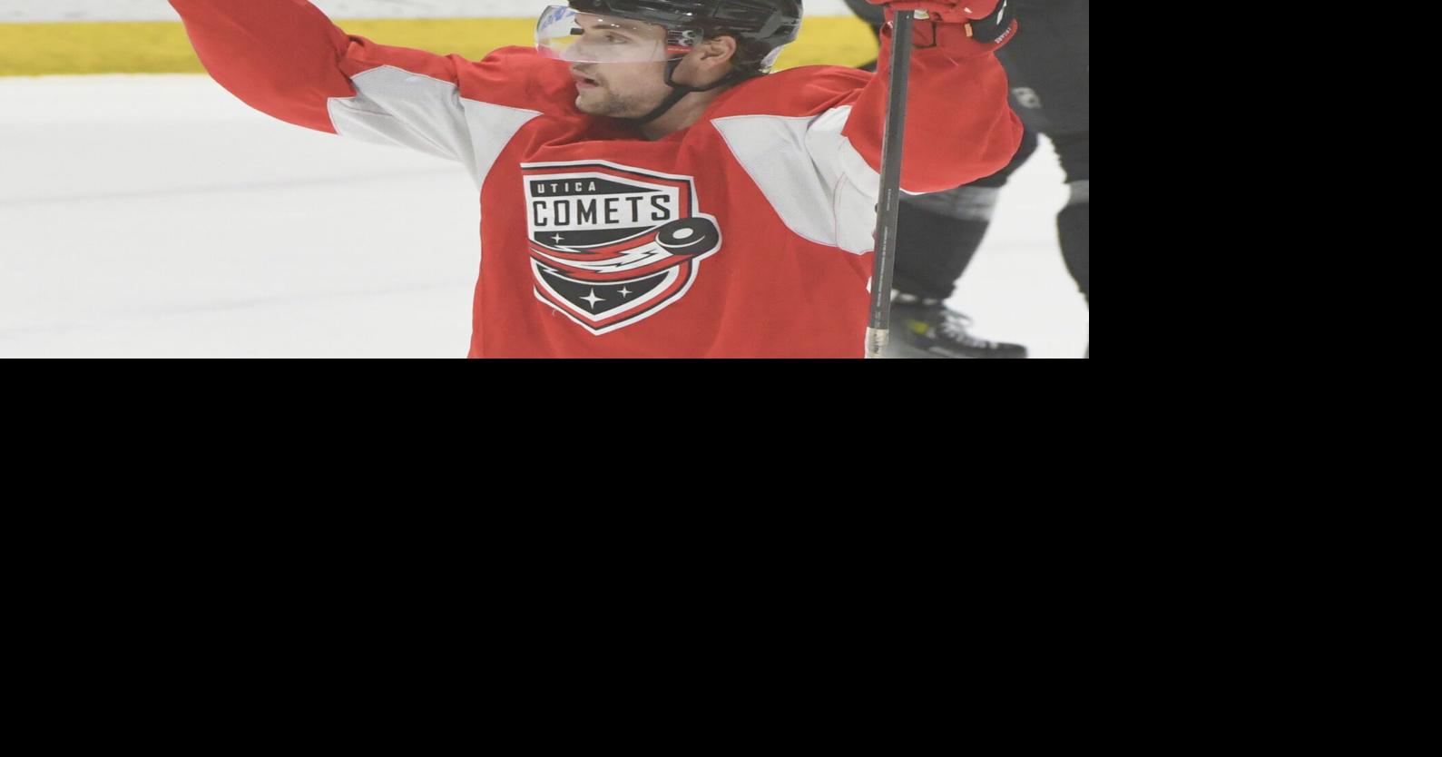 Nathan Légaré gets NHL debut with New Jersey; Utica Comets win streak ...