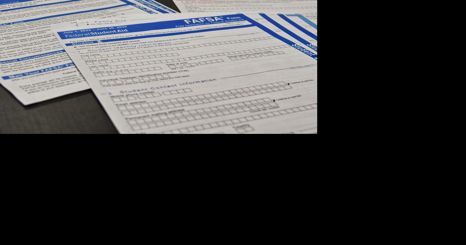 Local students, colleges brace for FAFSA processing delays | News ...