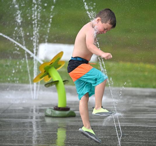 Cooling off at Erwin Park’s splash pad | | romesentinel.com