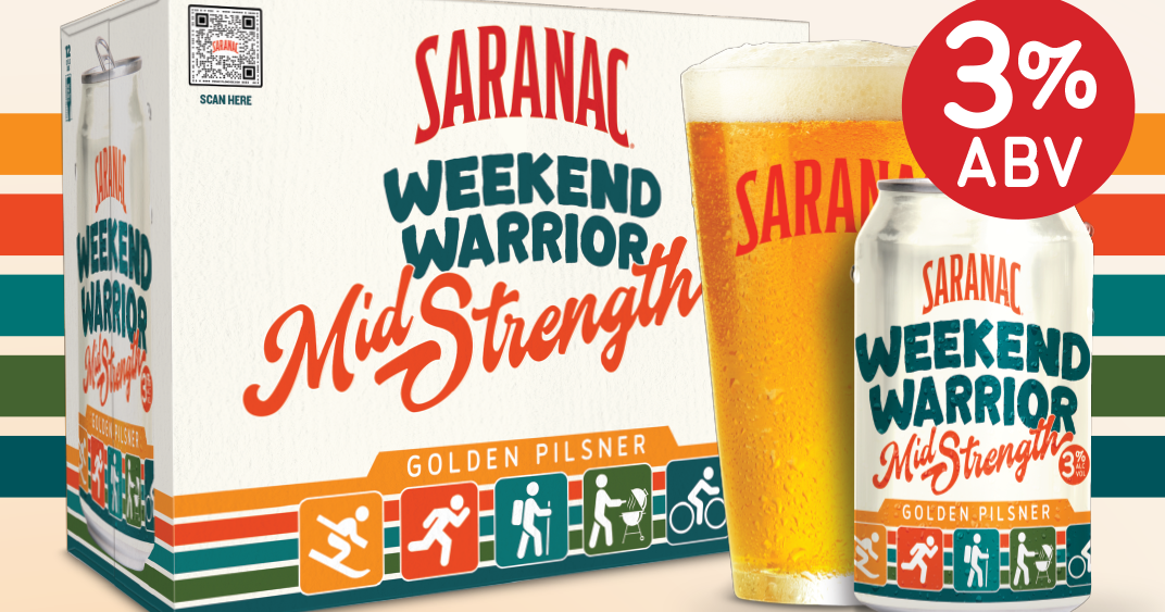 Saranac introduces new 3% ABV pilsner for active lifestyles | Food and ...