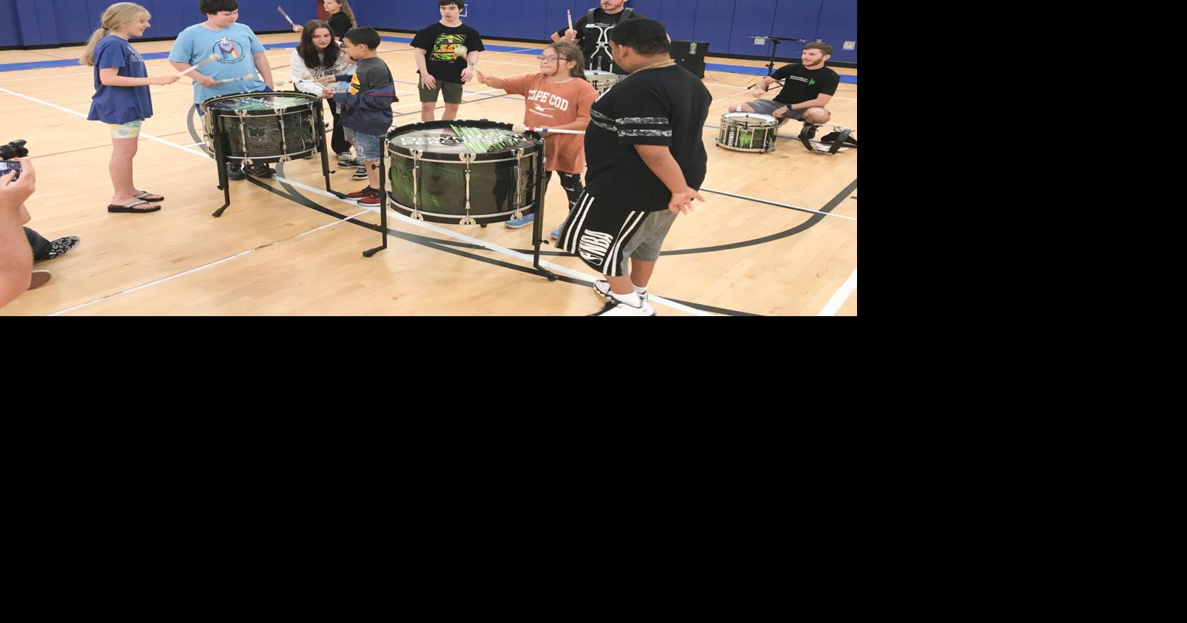 DownBeat Percussion, Bridges Color Guard play finale of summer program ...