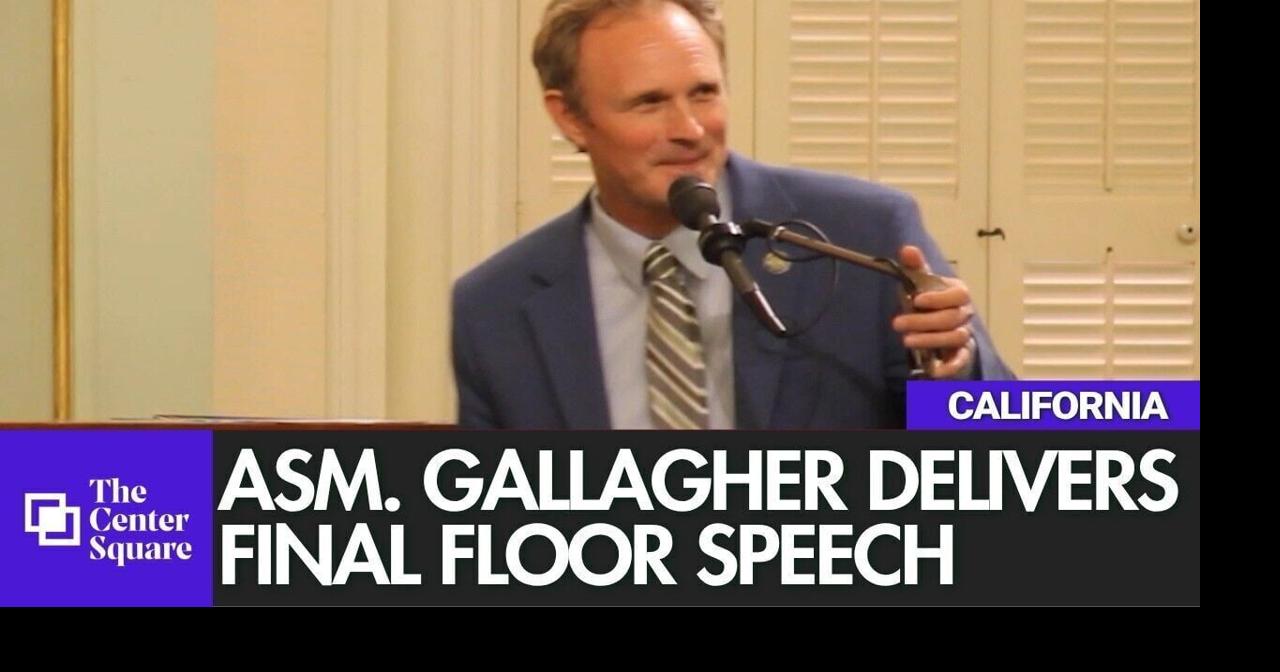 WATCH: Gallagher addresses Assembly, heads to Congress | News ...