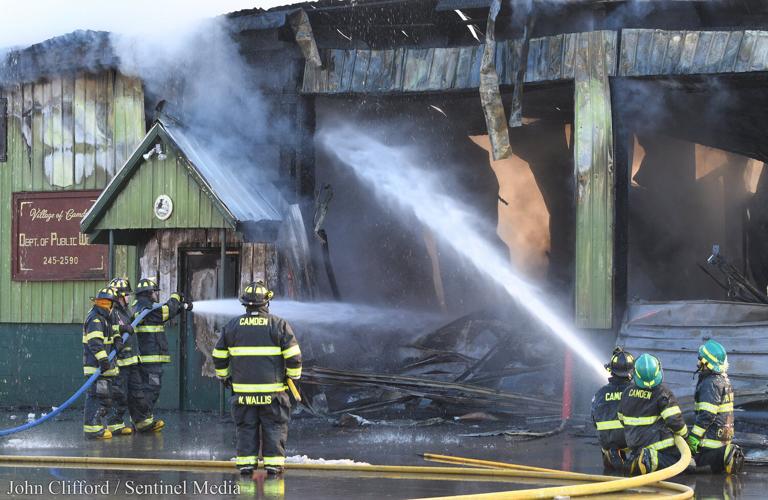 GALLERY: The Village of Camden DPW fire | Photo Galleries ...