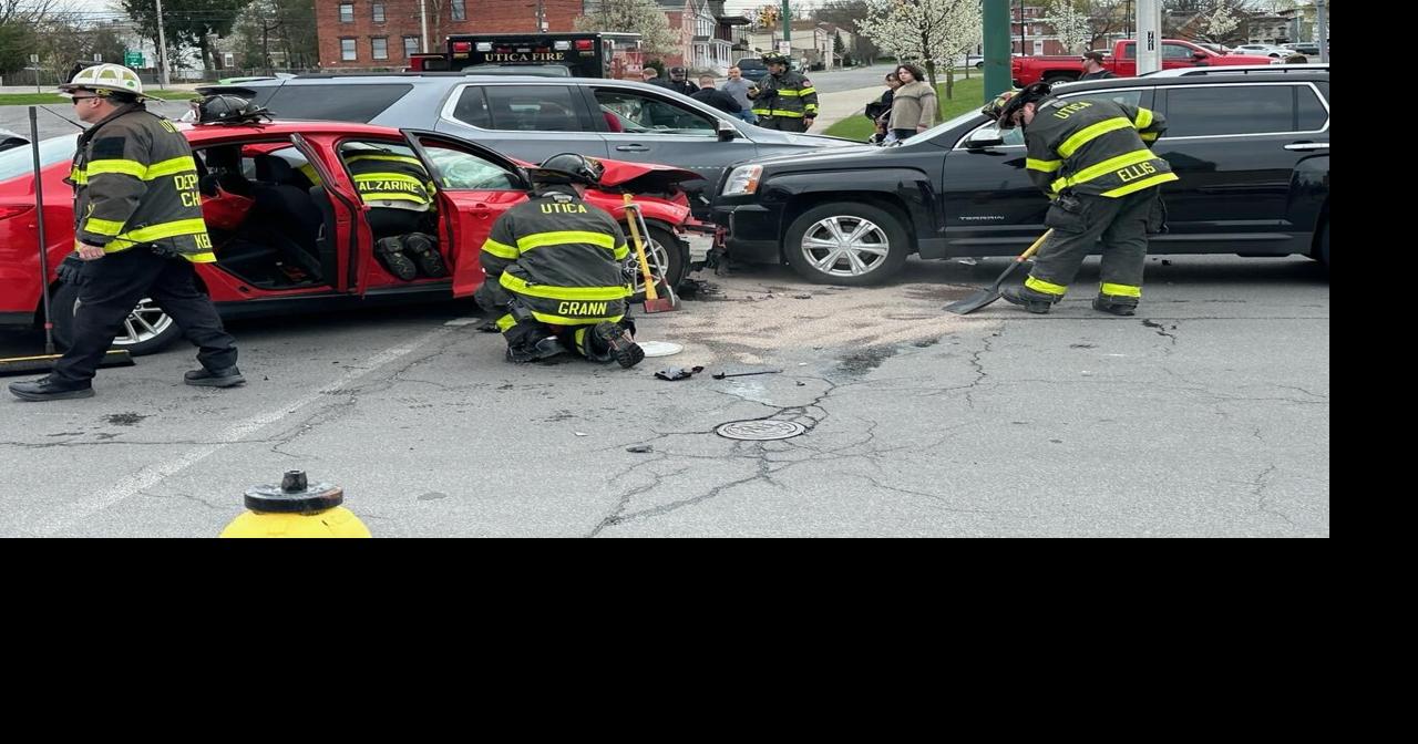 UPDATE: Ticket, injury in 3-vehicle collision in Utica | News ...