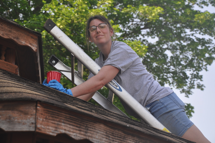 LMV Class of 2025 revitalizes community garden at Utica Public Library ...