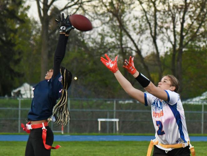 Oneida girls flag football players enjoying new sport | Sports ...