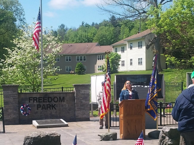Camden remembers fallen soldiers with Freedom Park observance | News ...