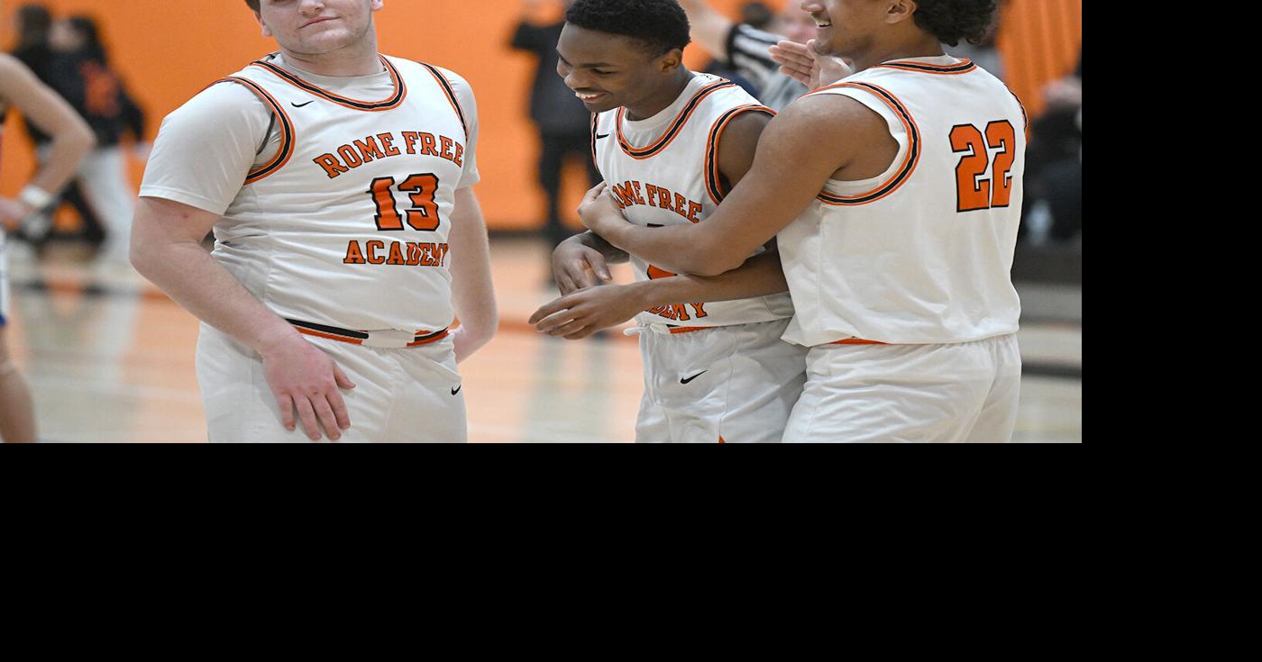 PHOTOS: Rome Free Academy boys basketball defeats Oswego 93-87 ...