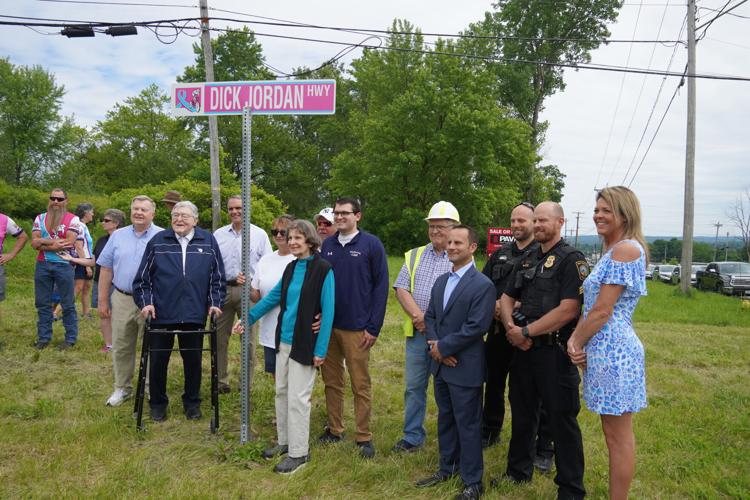 Sign placed in New Hartford honoring the 'grandfather of the Ride for ...