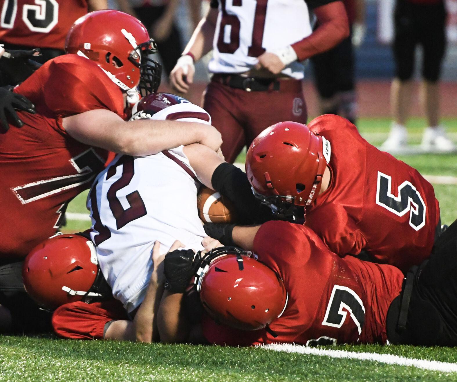 High school football: Clinton rolls to first 8-man win; Waterville also ...
