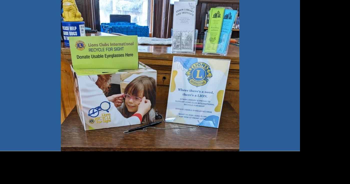 Erwin Library a Lions Club International Recycle for Sight location ...