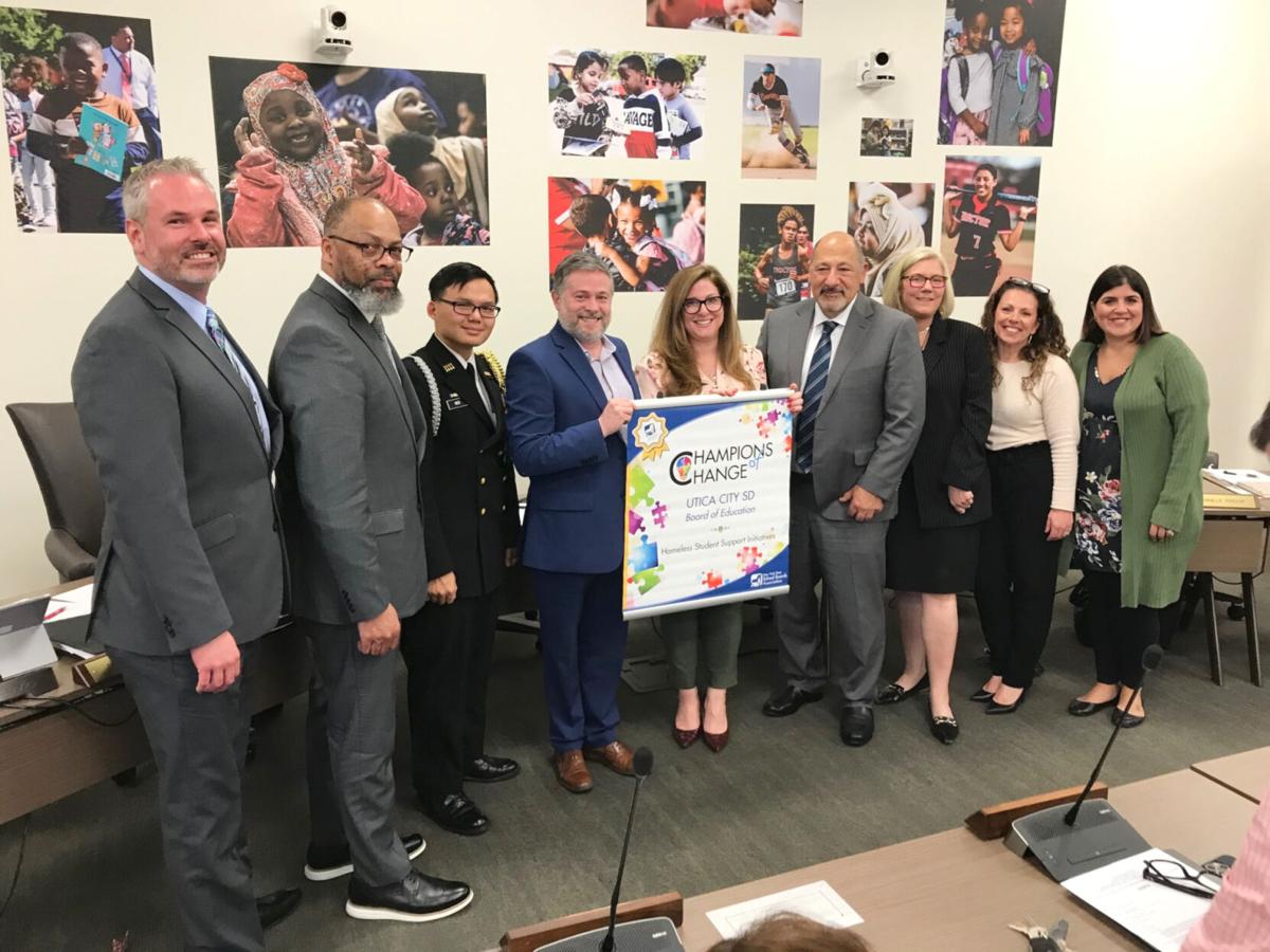 Utica school district named Champions of Change by NYSSBA | News ...