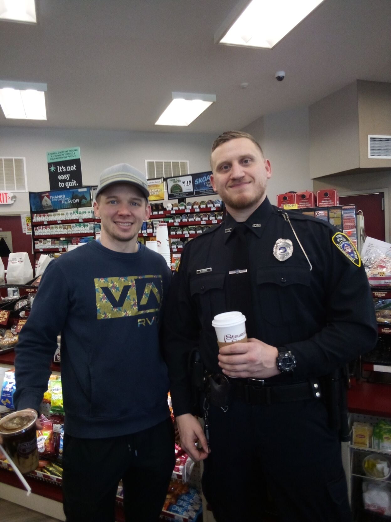 Appreciation pours over during Coffee with a Cop event | News ...
