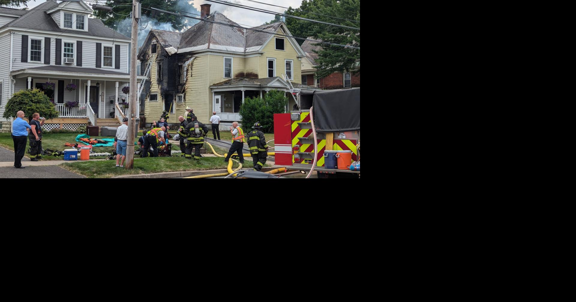 Rome firefighters battle N. Madison house fire in extreme heat | News ...