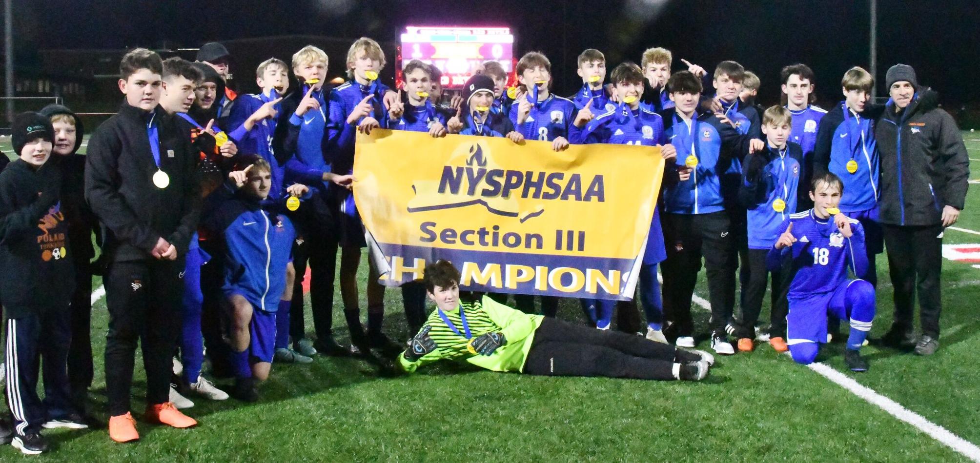 BOYS SOCCER: Poland shares state Class D title with Chazy | Sports ...