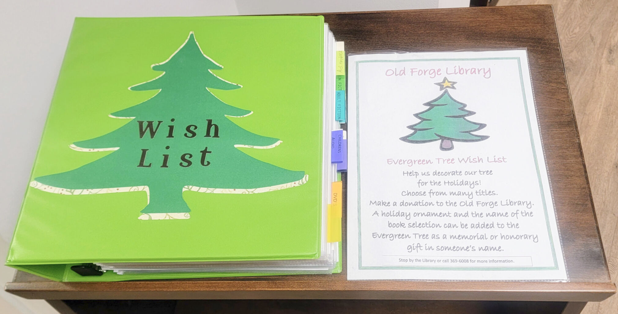 Old Forge Library opens Holiday Wish List for December | News ...