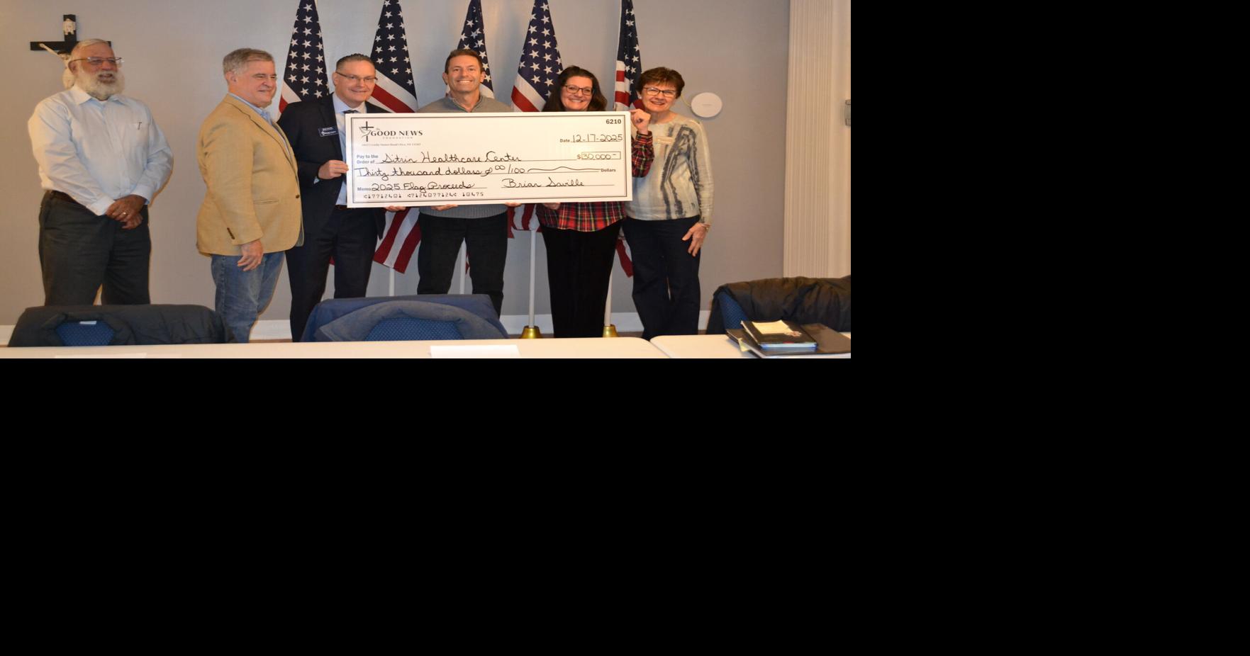 COMMUNITY SNAPSHOT: $30,000 check presented to Sitrin Health Care ...