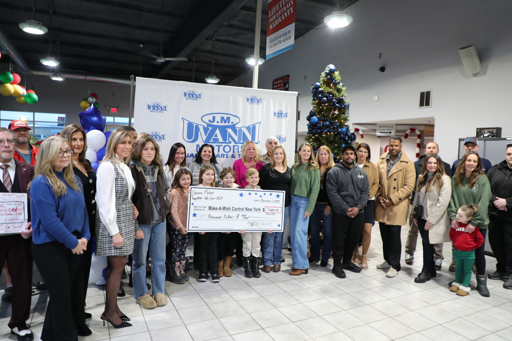 Uvanni in Rome and secret donor raise $8K for Make-A-Wish ...