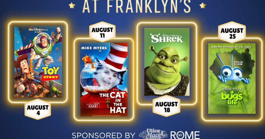 Flicks at Franklyn's in Rome every Monday in August | Entertainment ...