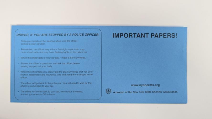 Sheriff launches Blue Envelope program to help neurodivergent drivers ...