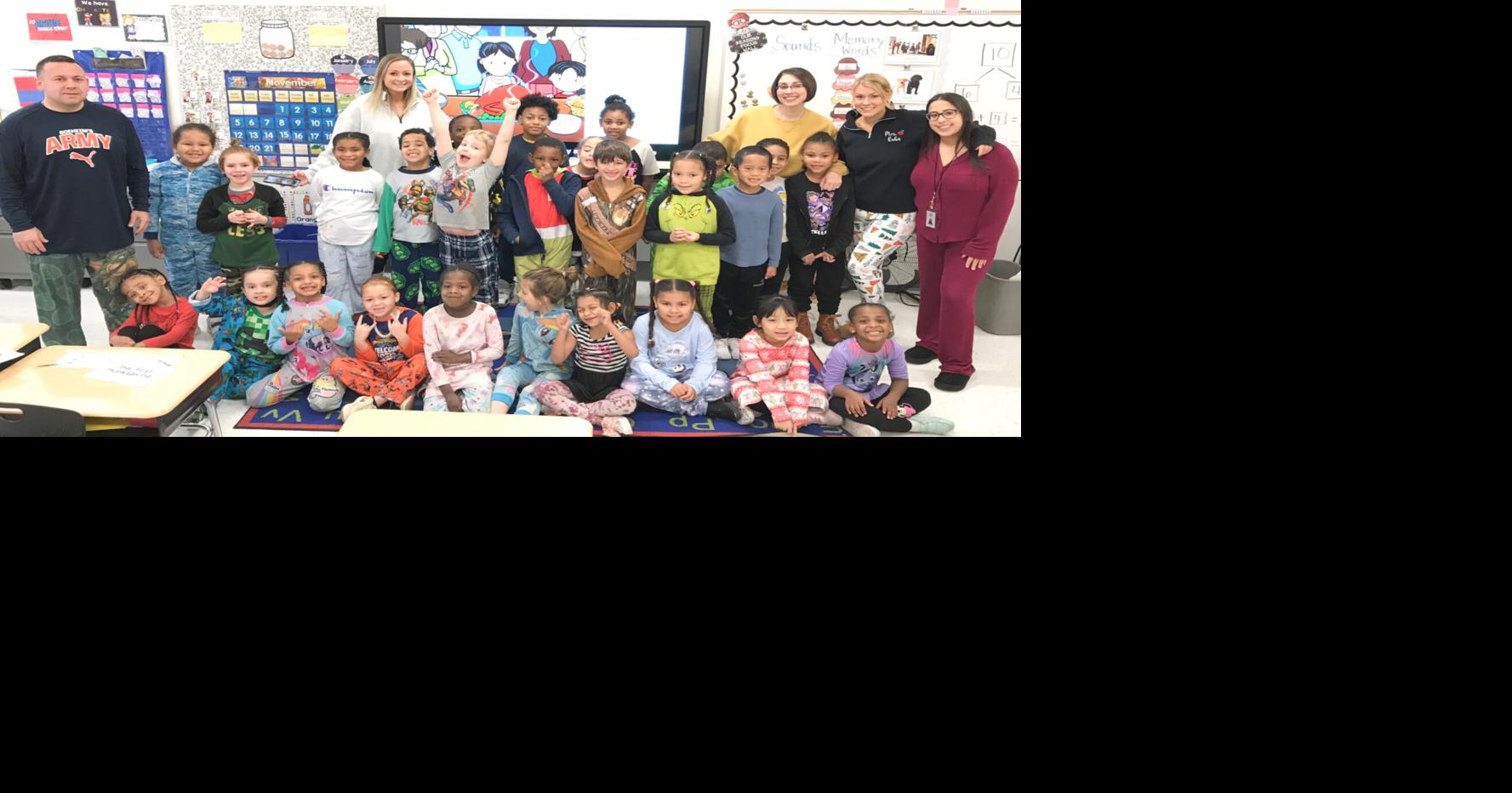 Utica students, school staff wear PJs to show support for kids in need ...