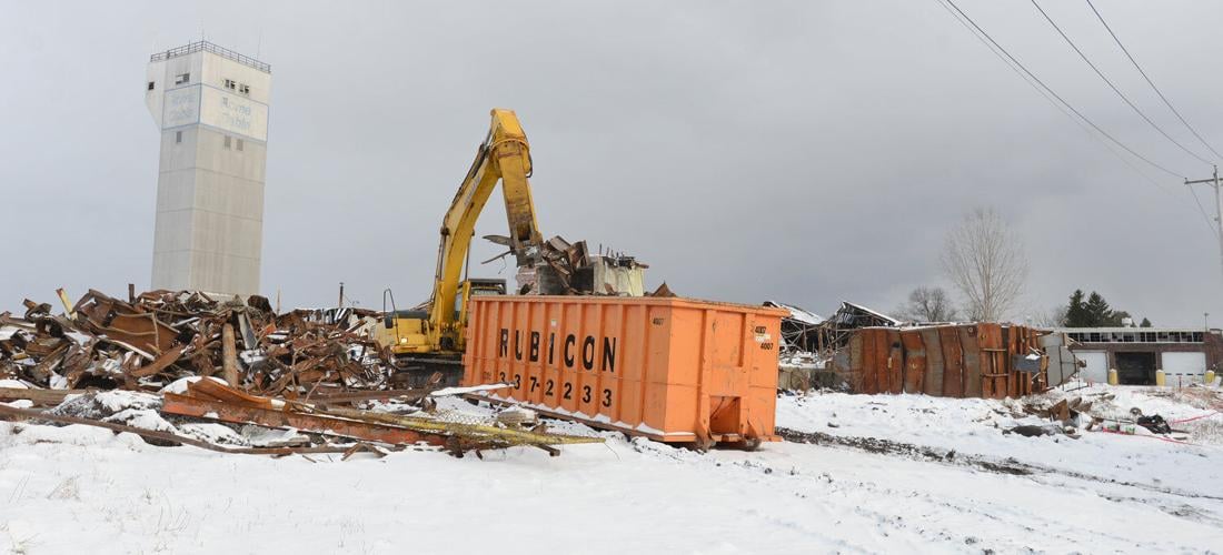 Demolition in full swing at former Rome Cable site | Rome ...
