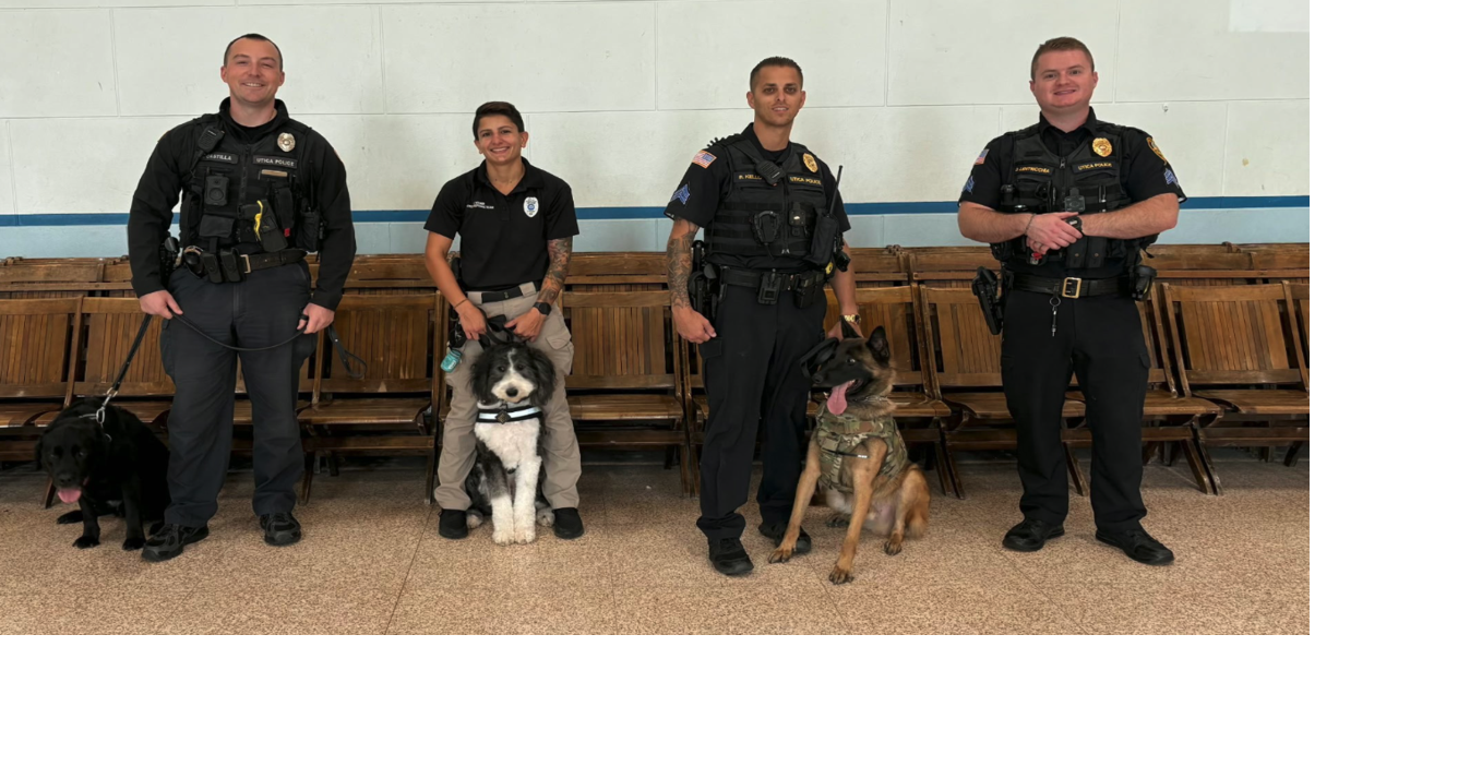 UPD K-9 team provide students with demonstration | News | romesentinel.com