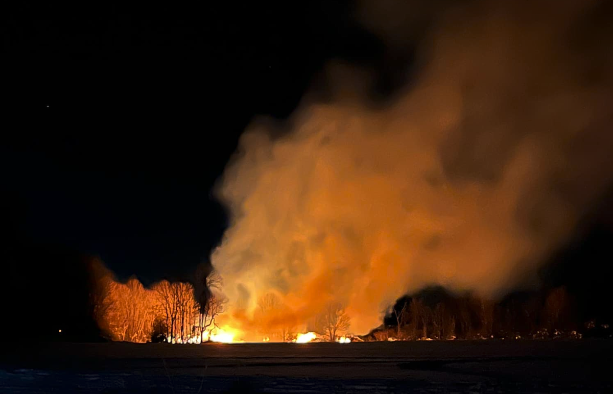 'Unauthorized' burn at Amish saw mill creates concern in Trenton | News ...