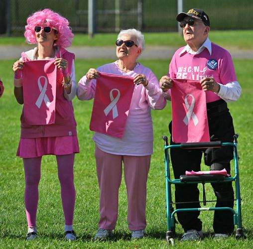 Human pink ribbon formed in Utica to fight breast cancer ...