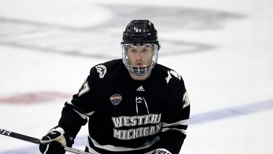 College free agent Dylan Wendt joins Utica Comets on tryout | Sports ...
