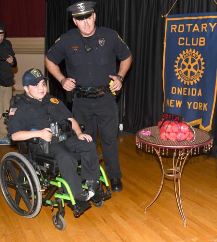 Oneida youth serves dream duty as cop for a day | Madison ...