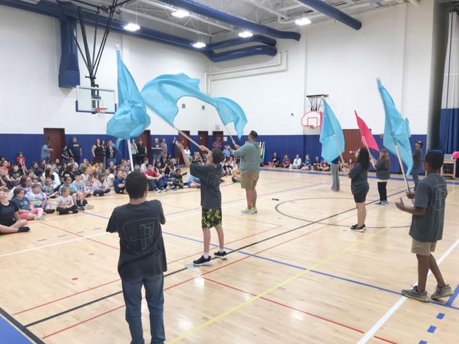 DownBeat Percussion, Bridges Color Guard play finale of summer program ...