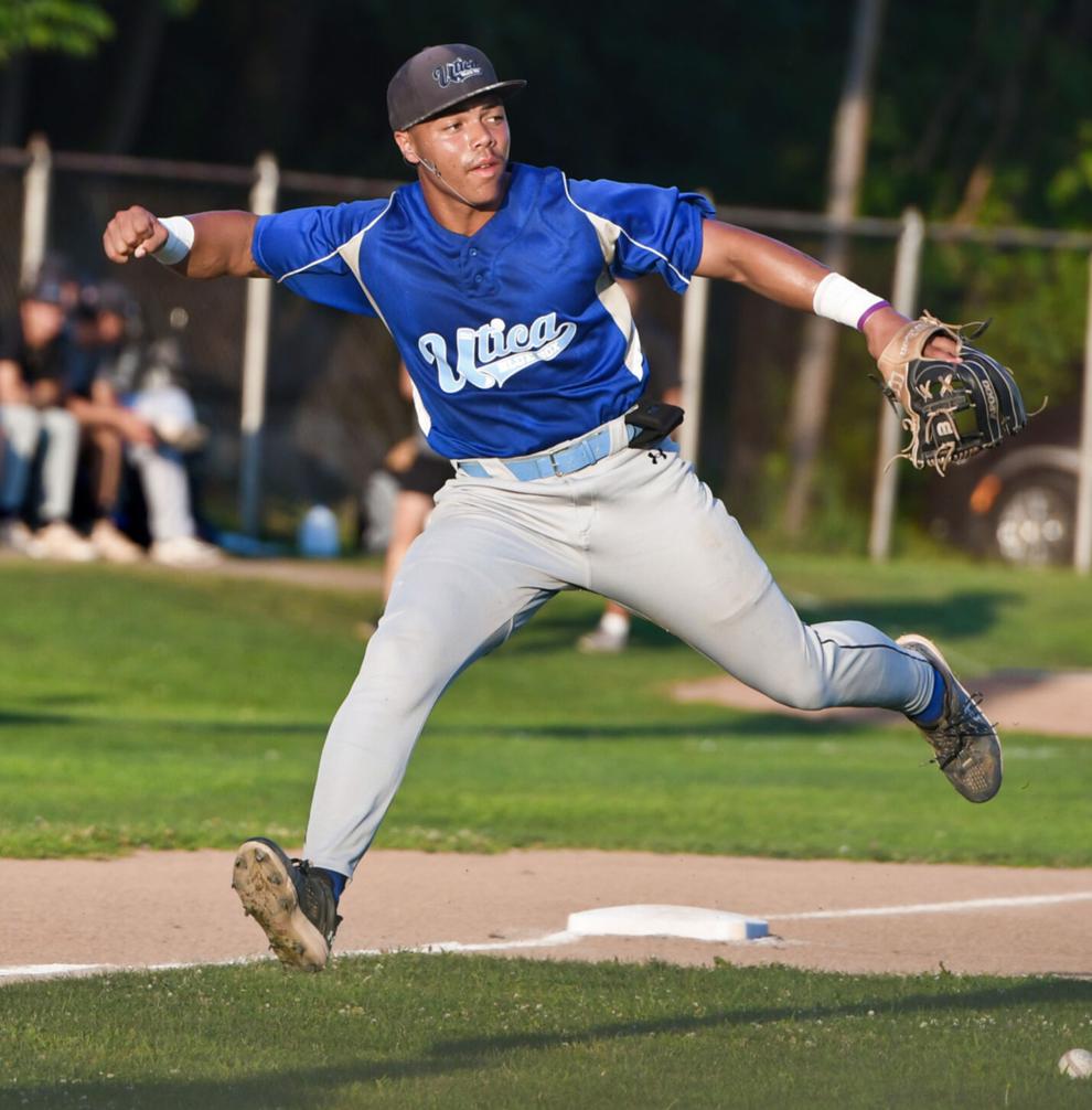 See sights from the PGCBL baseball game between Utica Blue Sox and Mohawk Valley Diamond Dawgs ...