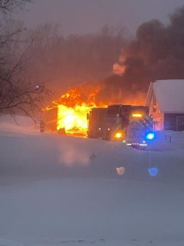 Garage fire doused in freezing cold in Steuben | News | romesentinel.com