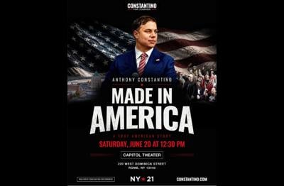 Anthony Constantino to host documentary screening, discussion in Rome ...