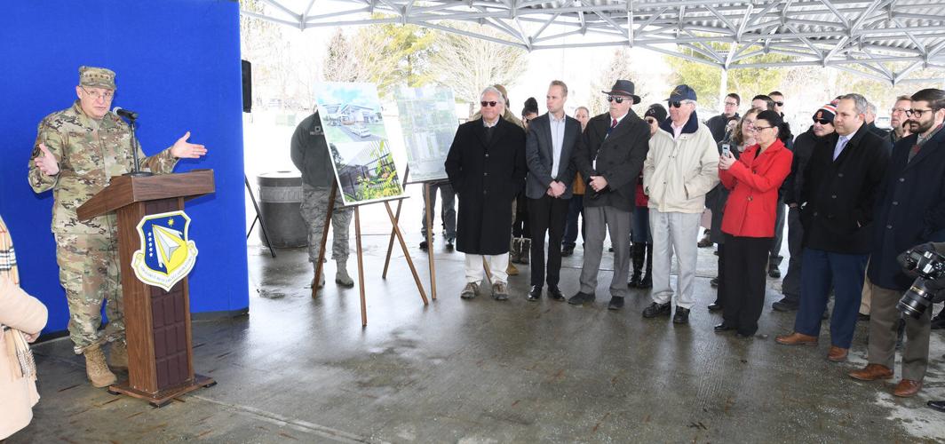 Officials break ground on Rome Lab security project | County news ...