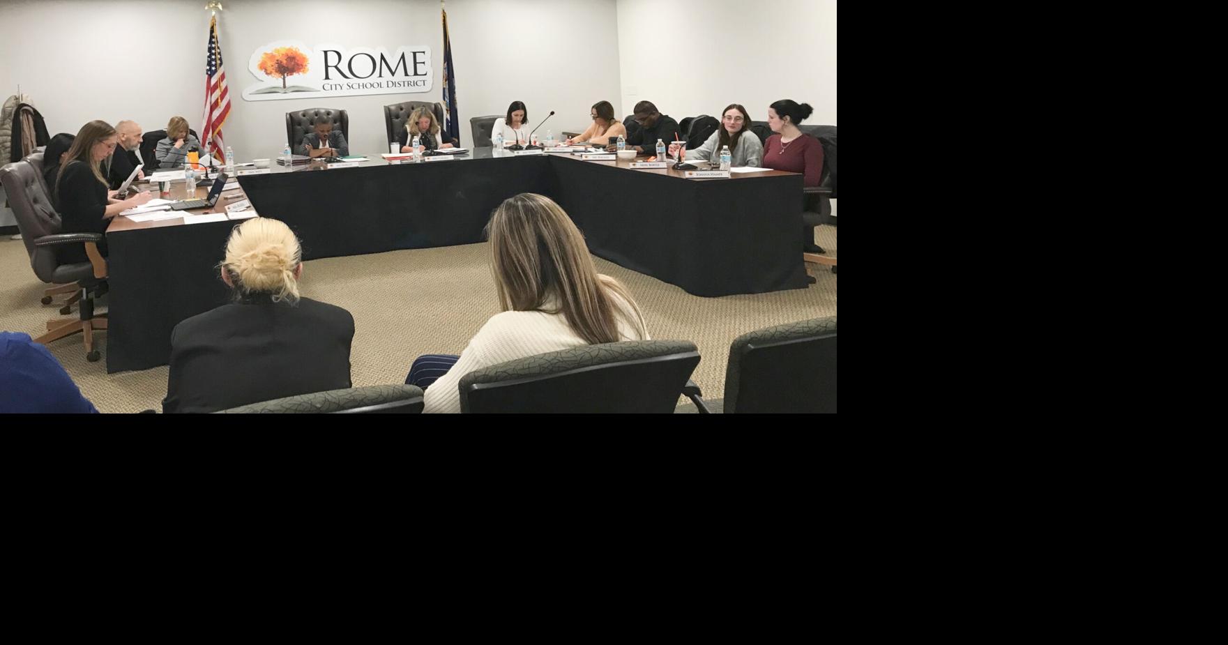 Rome school board trusts superintendent, president says | News ...
