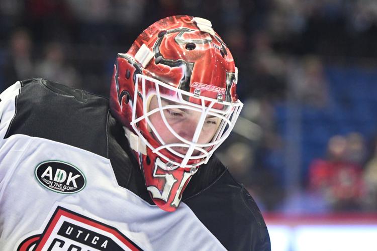 Utica Comets score 2nd win; Nico Daws earns 5th AHL shutout | Sports ...