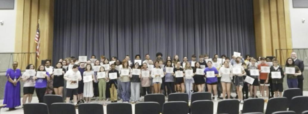 Strough Middle School honors 68 BRAVE Knights | News | romesentinel.com
