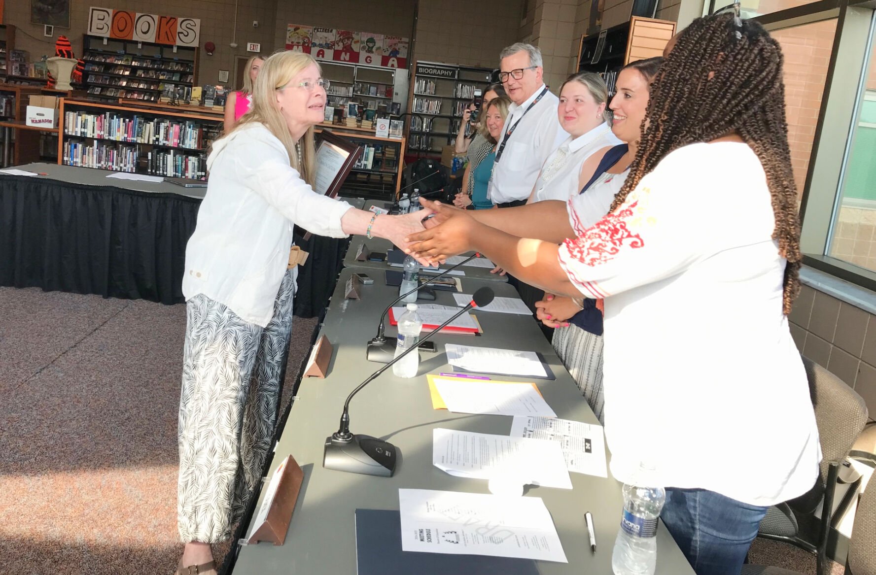 Rome school board honors students, staff, president | Television ...