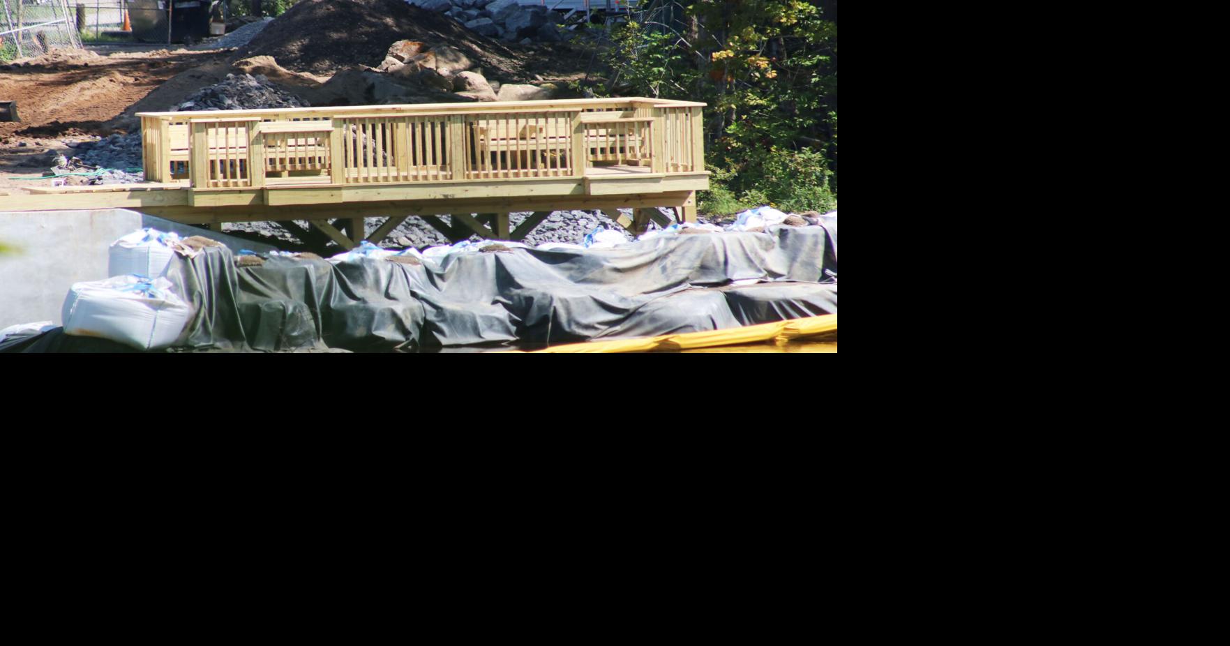 Deck at Hawkinsville dam | | romesentinel.com