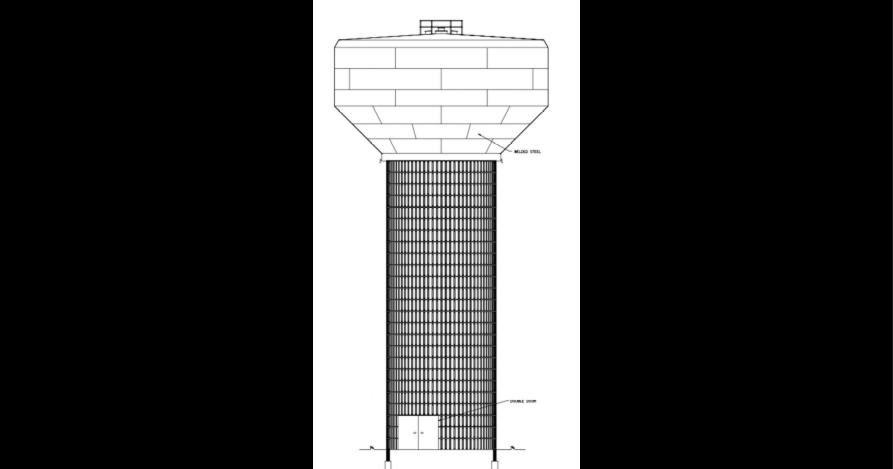 500,000 gallon water tower going up in north Rome | News | romesentinel.com